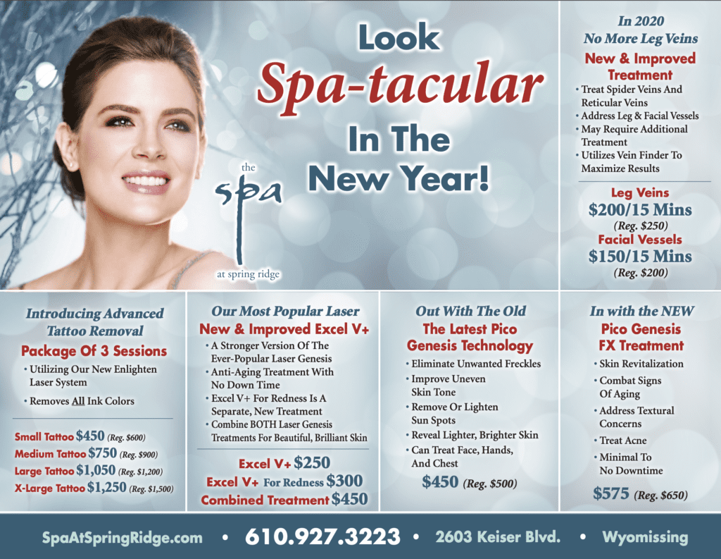 Specials at The Spa at Spring Ridge